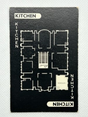 Cluedo 1995 Spare Replacement Cards Kitchen | eBay UK