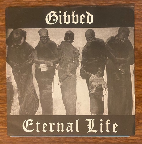 Gibbed - Eternal Life flexi 7” ep Japanese grindcore death metal ...