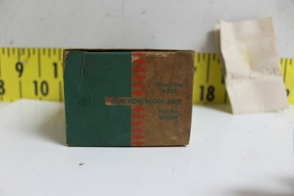 1953-54 CHEVY JUNCTION BLOCK IN BOX NOS GM 986630 BEL-AIR PASSENGER ...