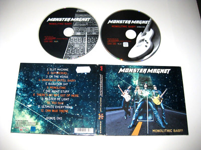 Monster Magnet CD+DVD Monolithic Baby - | eBay
