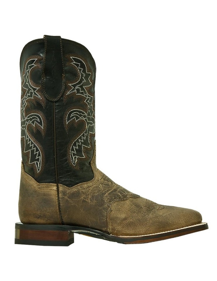 Dan Post Western Boots Mens Franklin Cowboy Mad Cat Sand Brown DP2815 ...