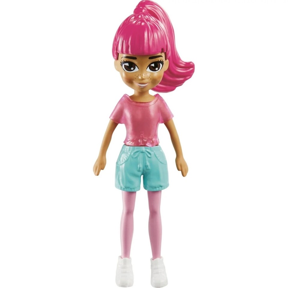 POLLY POCKET ACTIVE POSE DOLLS 9cm TRENDY OUTFIT ACCESSORIES SHANI LILA ...