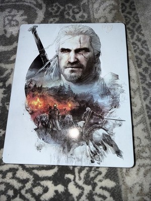 ☆NICE☆ ~The Witcher 3 Custom-Made G2 Steelbook Case XBOX One Complete ...
