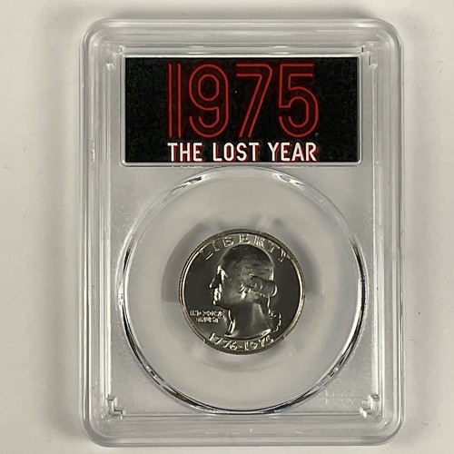 1976 Bicentennial Washington Quarter PCGS Sealed 1975 The Lost Years | eBay