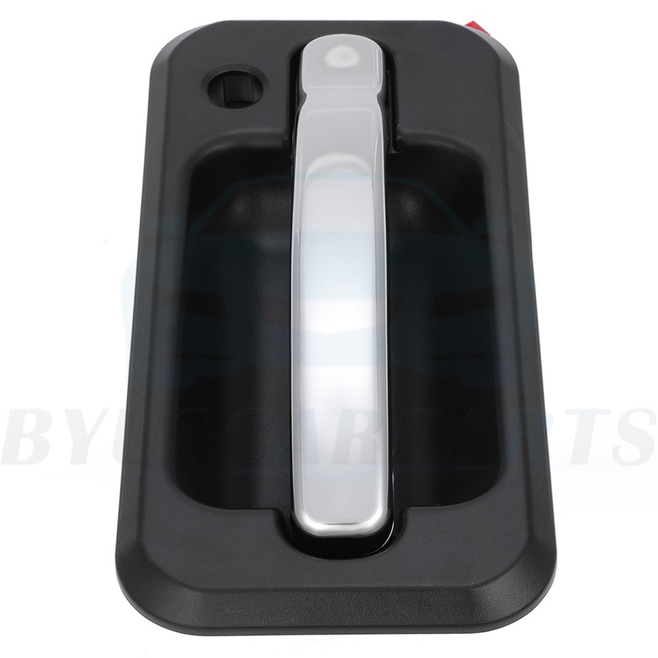 Chrome Black Front RH Side Outside Door Handle For 2003-2009 Hummer H2 ...