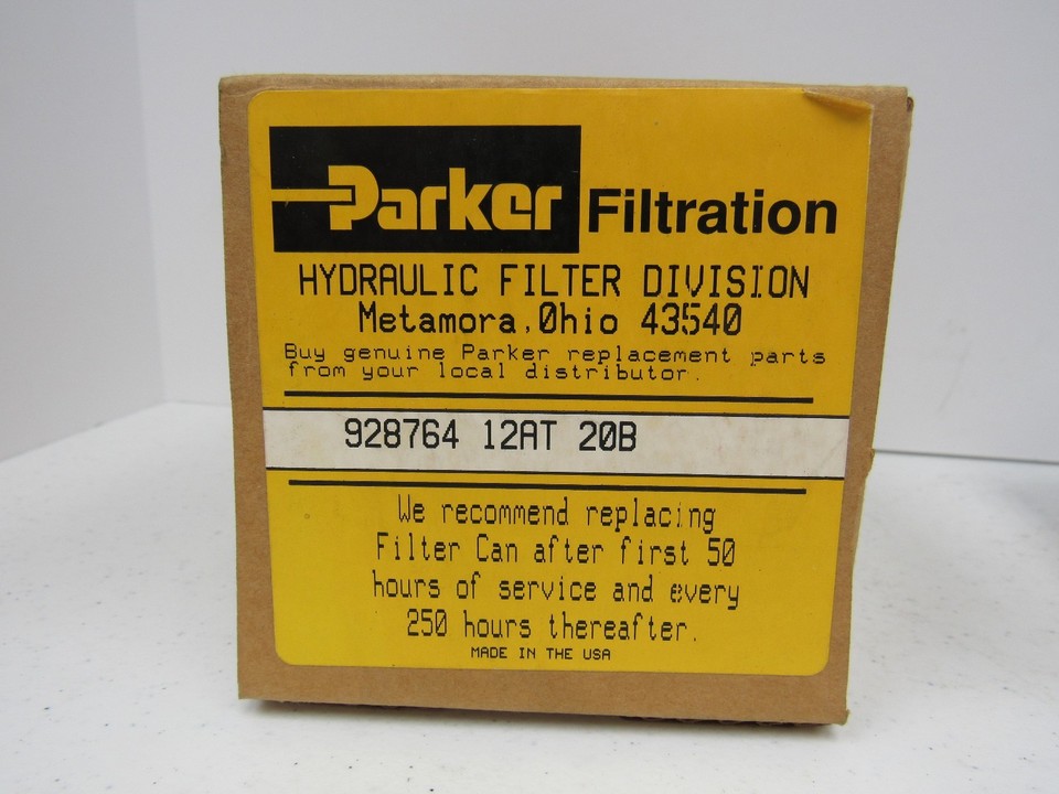 PARKER 928764 12AT 20B HYDRAULIC FILTER | eBay