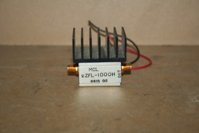 Coaxial amplifier Broadband SMA 50 ohm 10-1000 MHz ZFL-1000H Mini ...