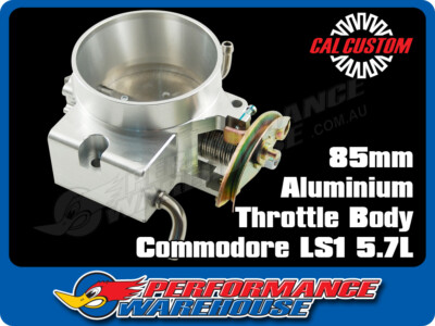 Cal Custom 85mm Aluminium LS1 Throttle Body, Holden, VT, VX, VY, VZ | eBay