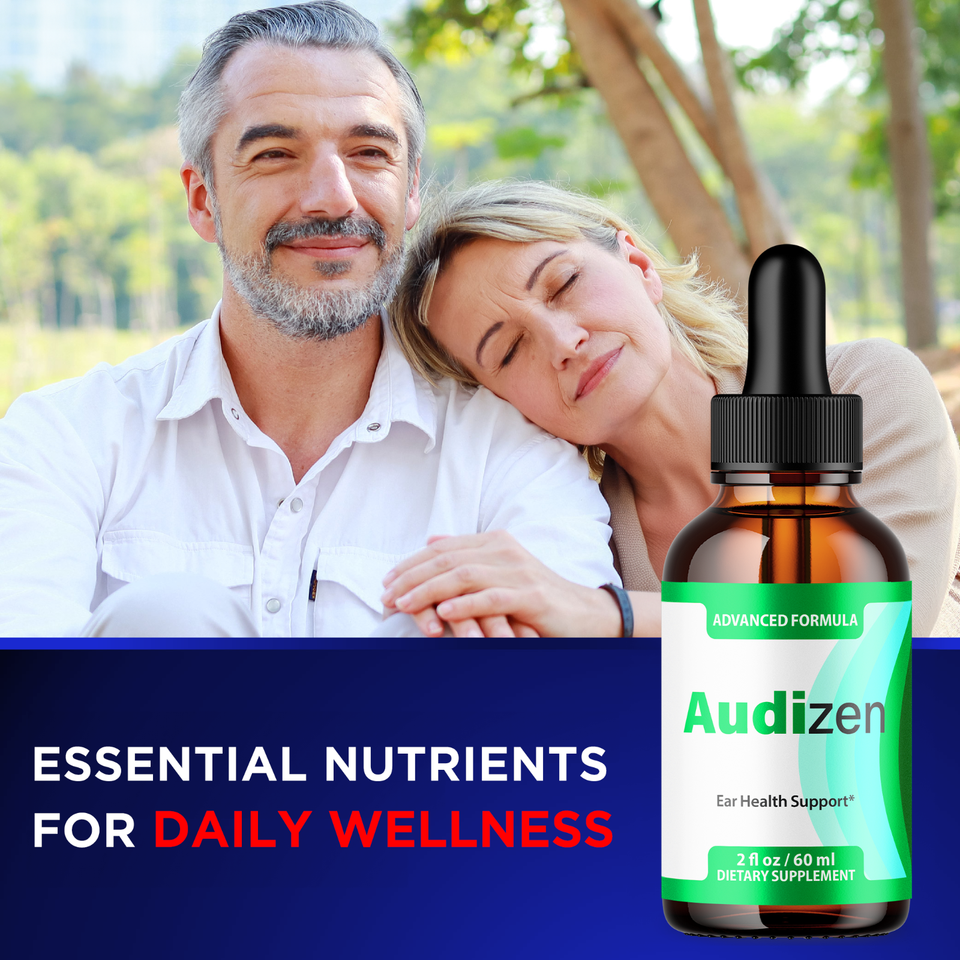 Audizen Ear Health Suppport Drops Natural Formula Hearing Supplement 30 ...