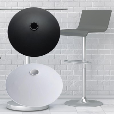 Bar Stool Round Base Barber Stool Base Replacement Turntable Chair ...