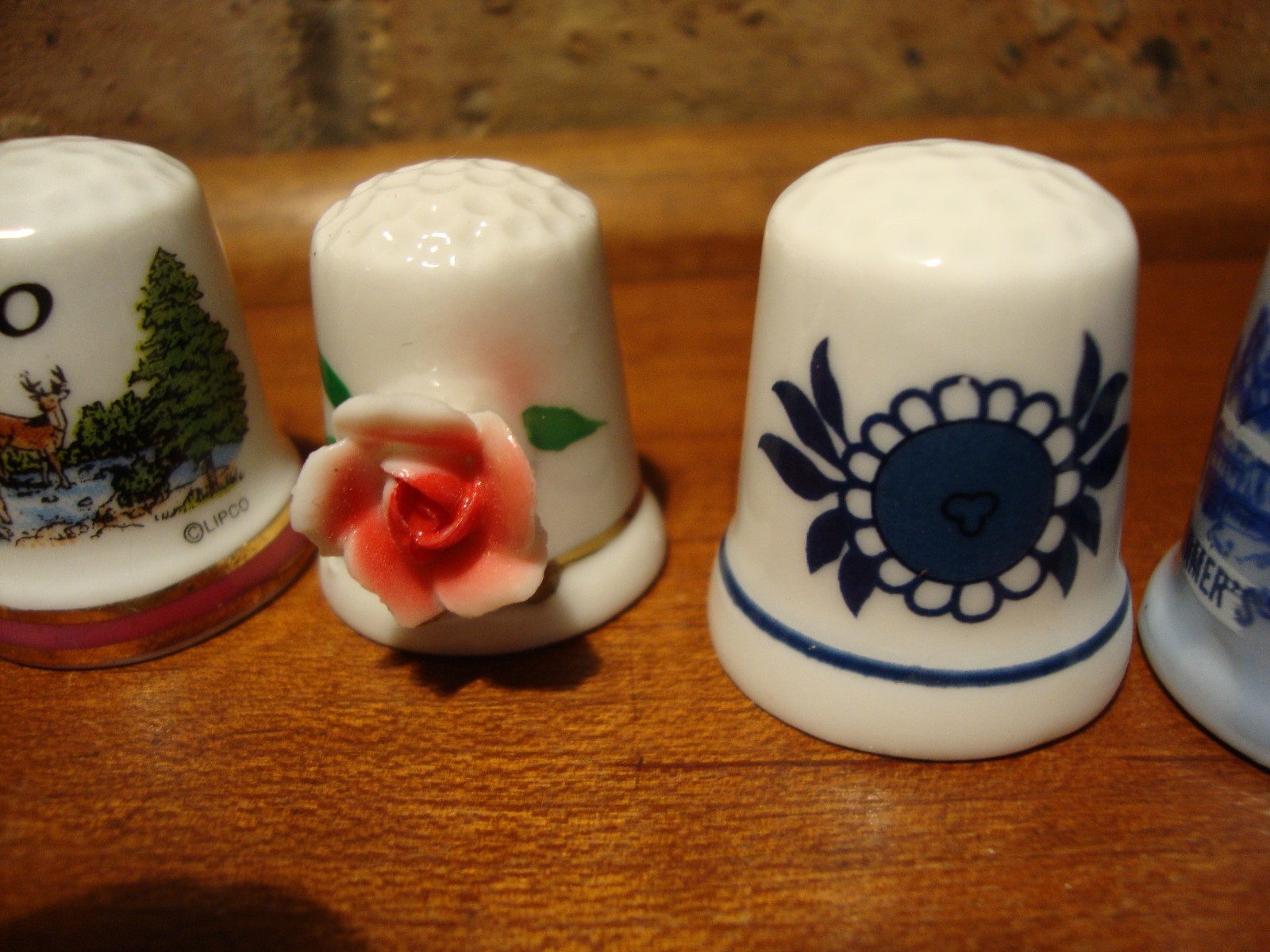 10 COLLECTOR THIMBLES - ECHO LAKE COLORADO, CURRIER & IVES, FRANCES ...