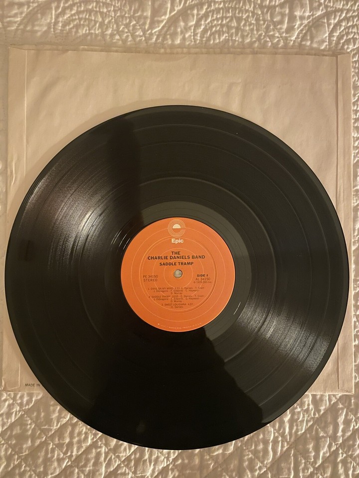 The Charlie Daniels Band - Saddle Tramp vinyl Epic PE 34150 Stereo AL ...
