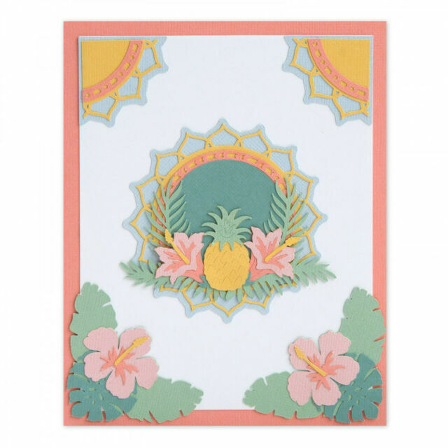 Sizzix Siz663576 Cchilson Thinlits Die Tropical Elements for sale online | eBay