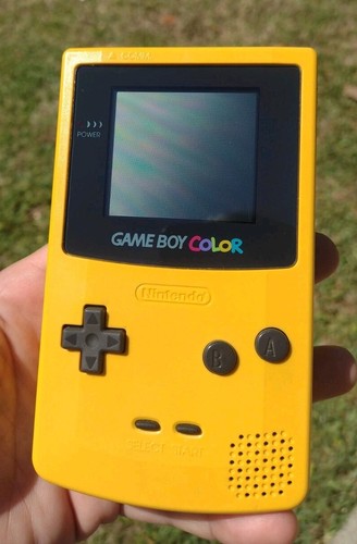 very clean yellow Nintendo Gameboy color 001 tested working nice | eBay
