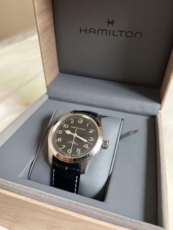 Hamilton Murph Interstellar 38mm Stainless Steel Watch Used From Japan ...