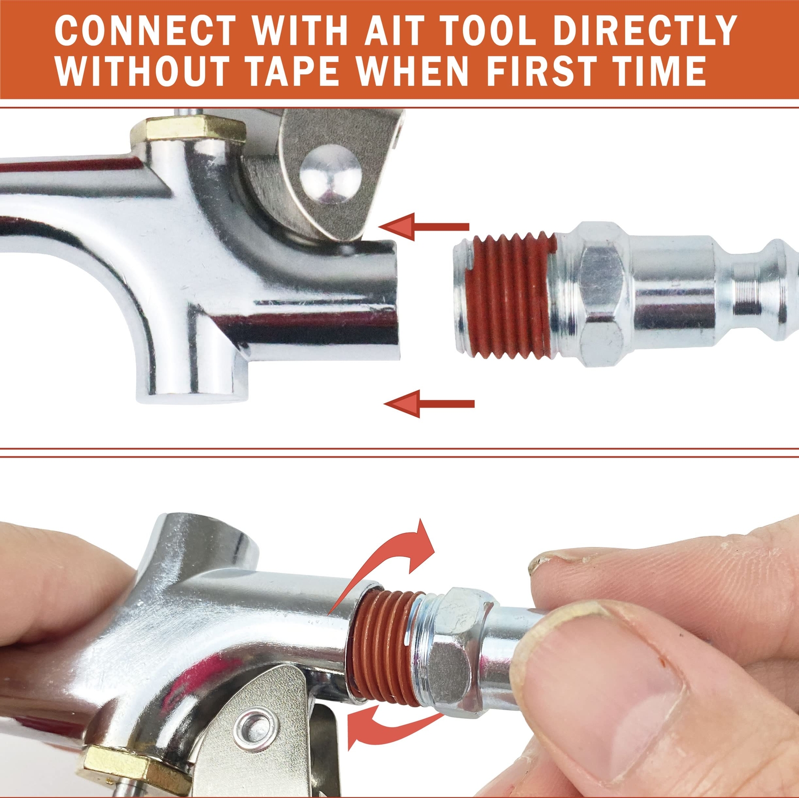 17 Pieces Air Tool Kit 3/8" X 25ft Pvc Air Compressor Hose Kit Air ...