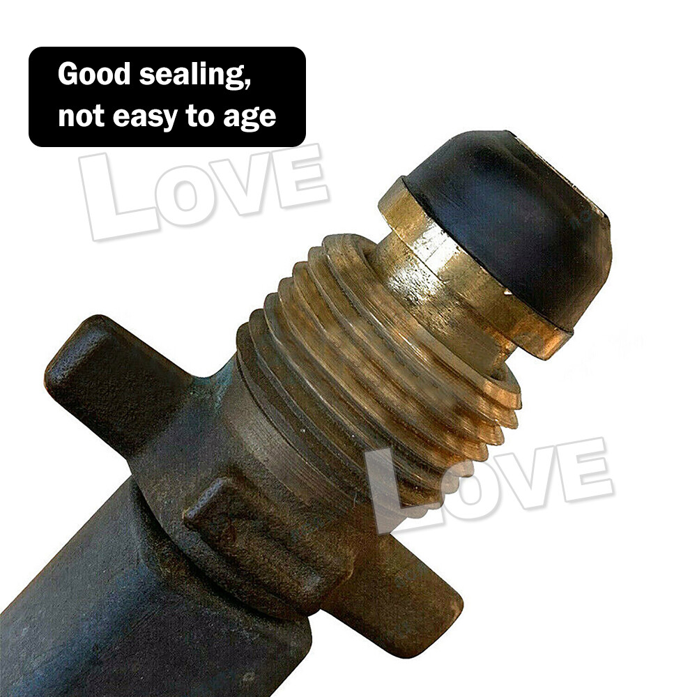 10X Black For Gas Regulator BBQ Stove Rubber Seals Bull Nose Dome ...