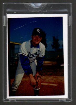 Topps Original Negative Chris Zachary 1970 KC Royals #471 Topps Vault 1 ...