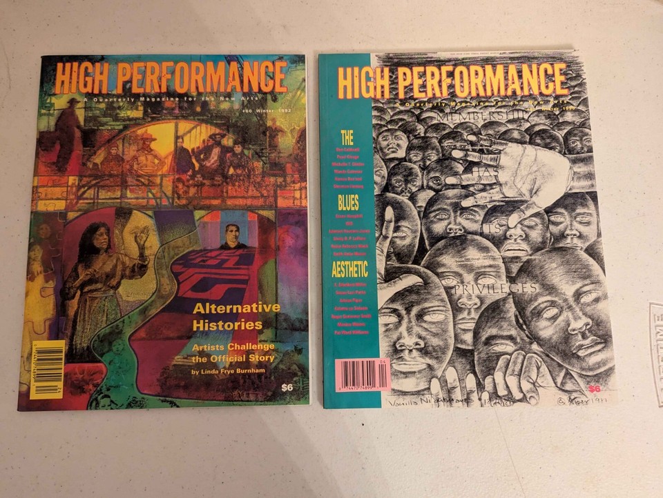 HIGH PERFORMANCE Magazine Lot of 6 1990 issues | eBay