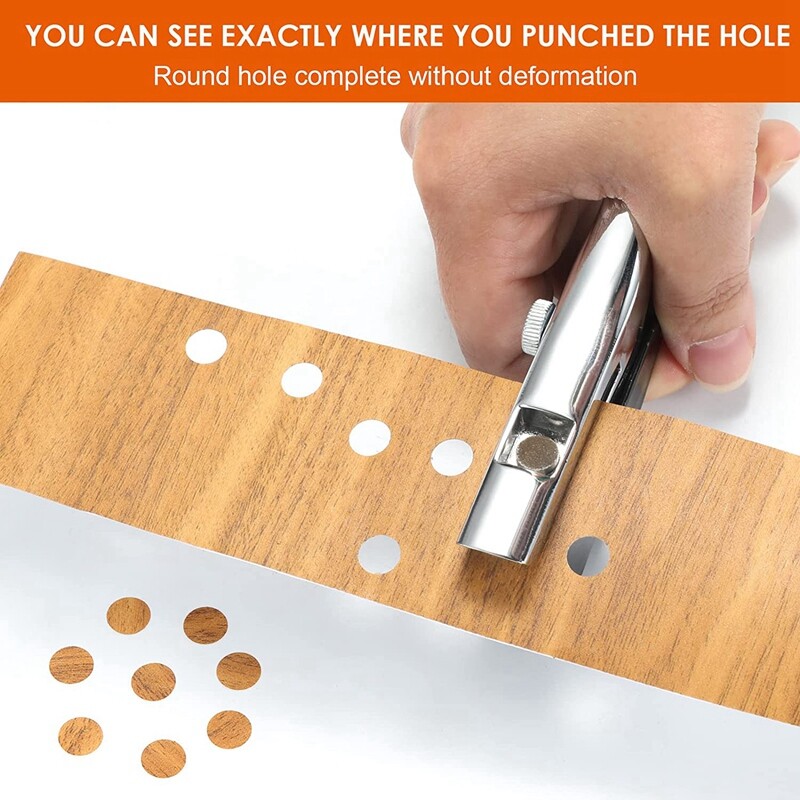 Hole Punch 3/8 Inch-10mm Single Hole Hole Punch, Heavy Duty Hole Punch ...