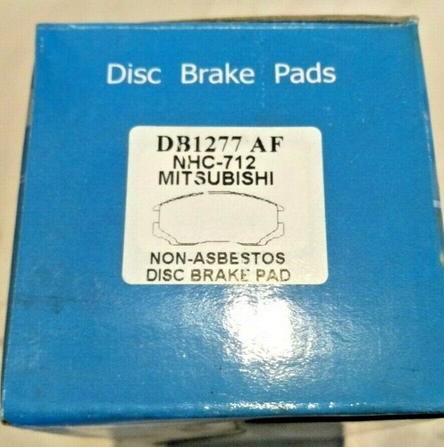 NHC DB1277 AF - KEVLAR by Dupont - DISC BRAKE PADS - Suit MITSUBISHI ...