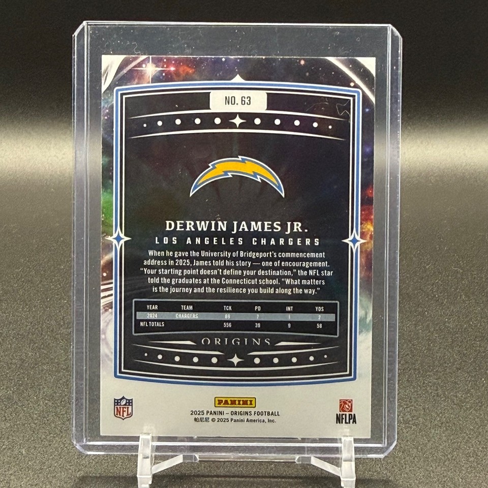 2025 Panini Origins - Derwin James, Derwin James #63 Orange /149 | eBay