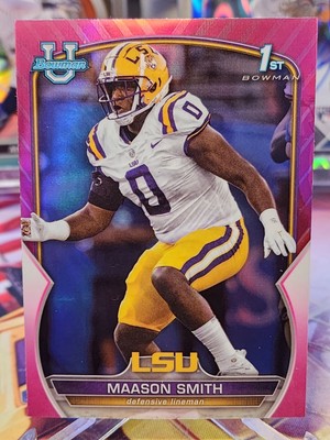2022 TOPPS Bowman U Masson Smith Pink 1st Bowman #9 | eBay