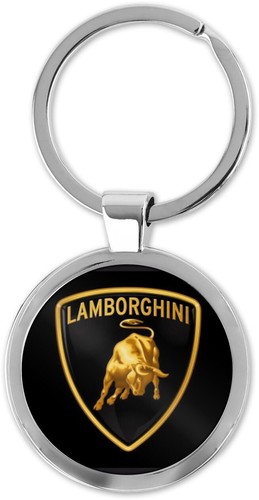 LAMBORGHINI LOGO KEYRING / KEY CHAIN - RK-CK251-G8- Gift Boxed | eBay