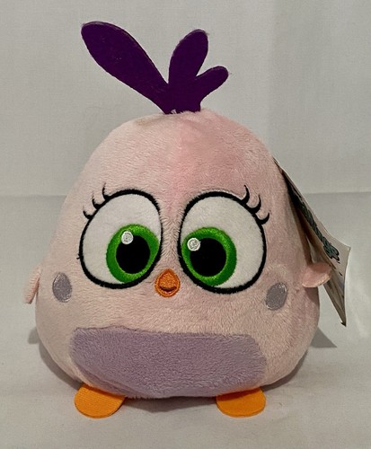 Angry Birds Hatchlings Zoe Pink Plush Stuffed Animal Toy 8" Green Eyes ...
