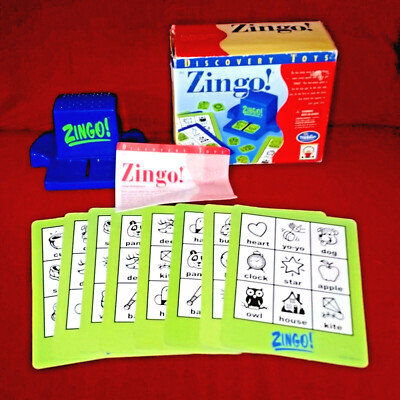 Discovery ZINGO! Game A Twist on Bingo 2005 Complete in Box ...