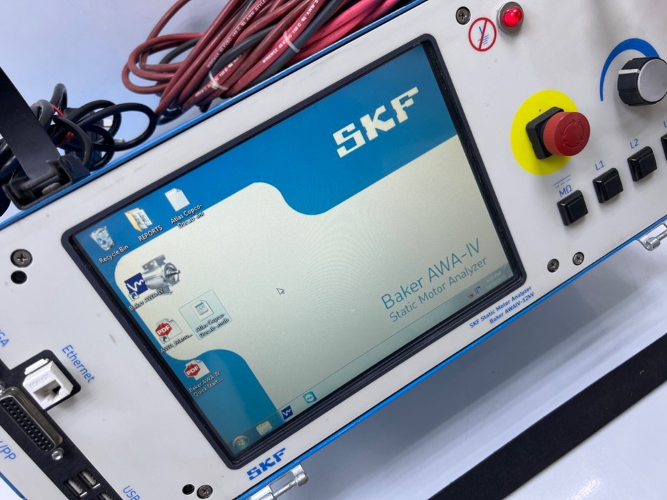 Megger SKF skf Static Motor Analyzer Baker AWA IV -12kV | eBay