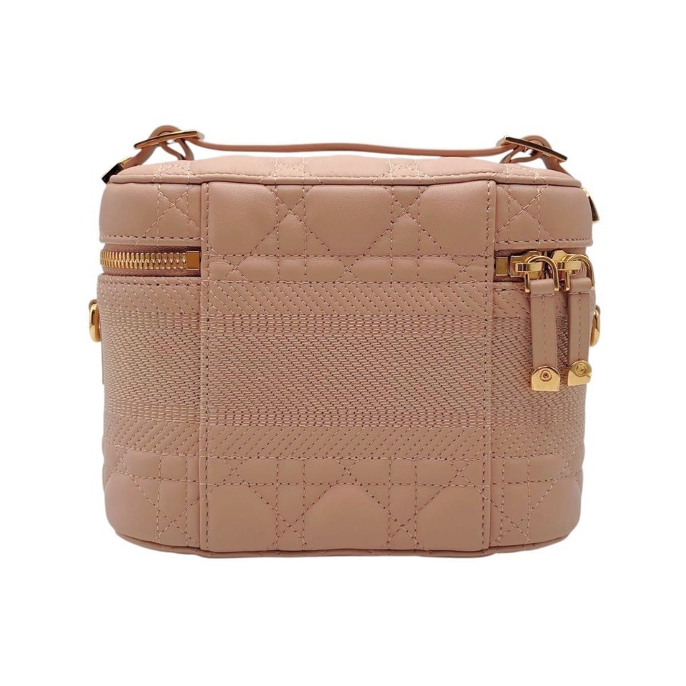 Dior Small Camper Vanity Bag Rosa Beige Travel 2 Vie Tracolla Usata dal ...
