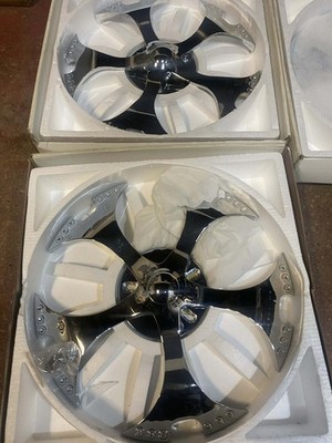 20" Chrome Spinners Wheels Rims Fits Any Wheels | eBay