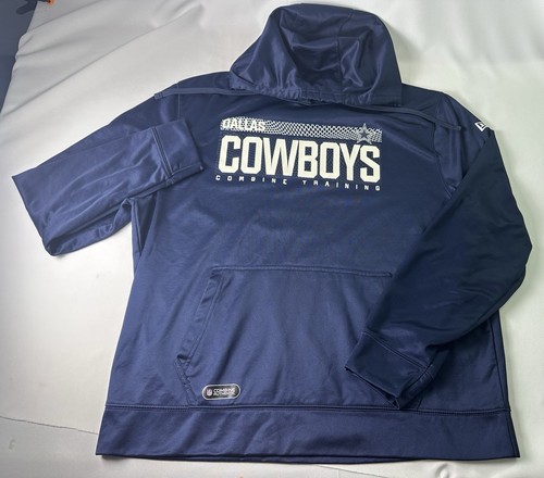 Dallas Cowboys NFL Combine Hoodie Men’s 2XL Blue Full Zip Jacket ...