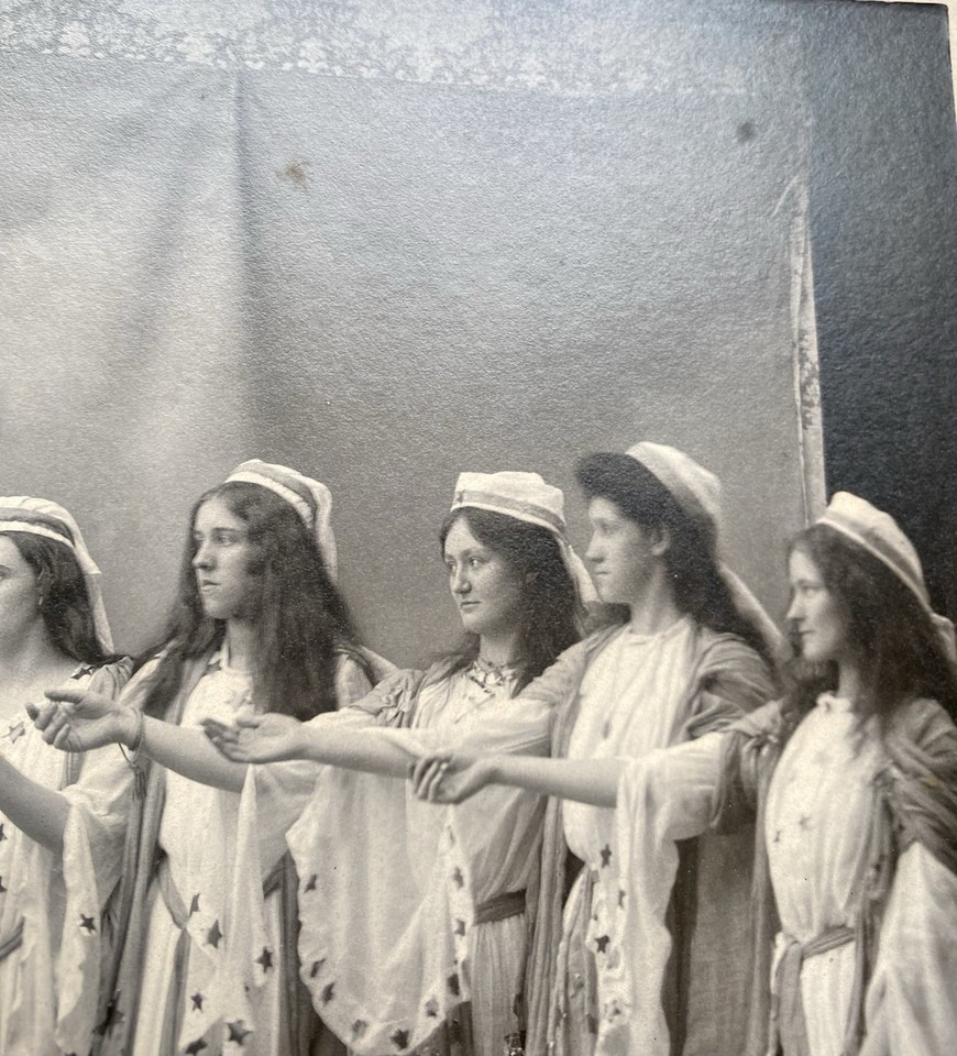 Play Antique Costumes Theater or Play Actors Group Photo Nice Details ...
