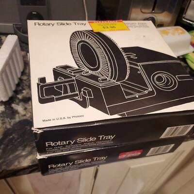 (2 LOT)Projector Rotary Slide Tray PHOTOCO 100 2x2 for GAF Sawyers ...