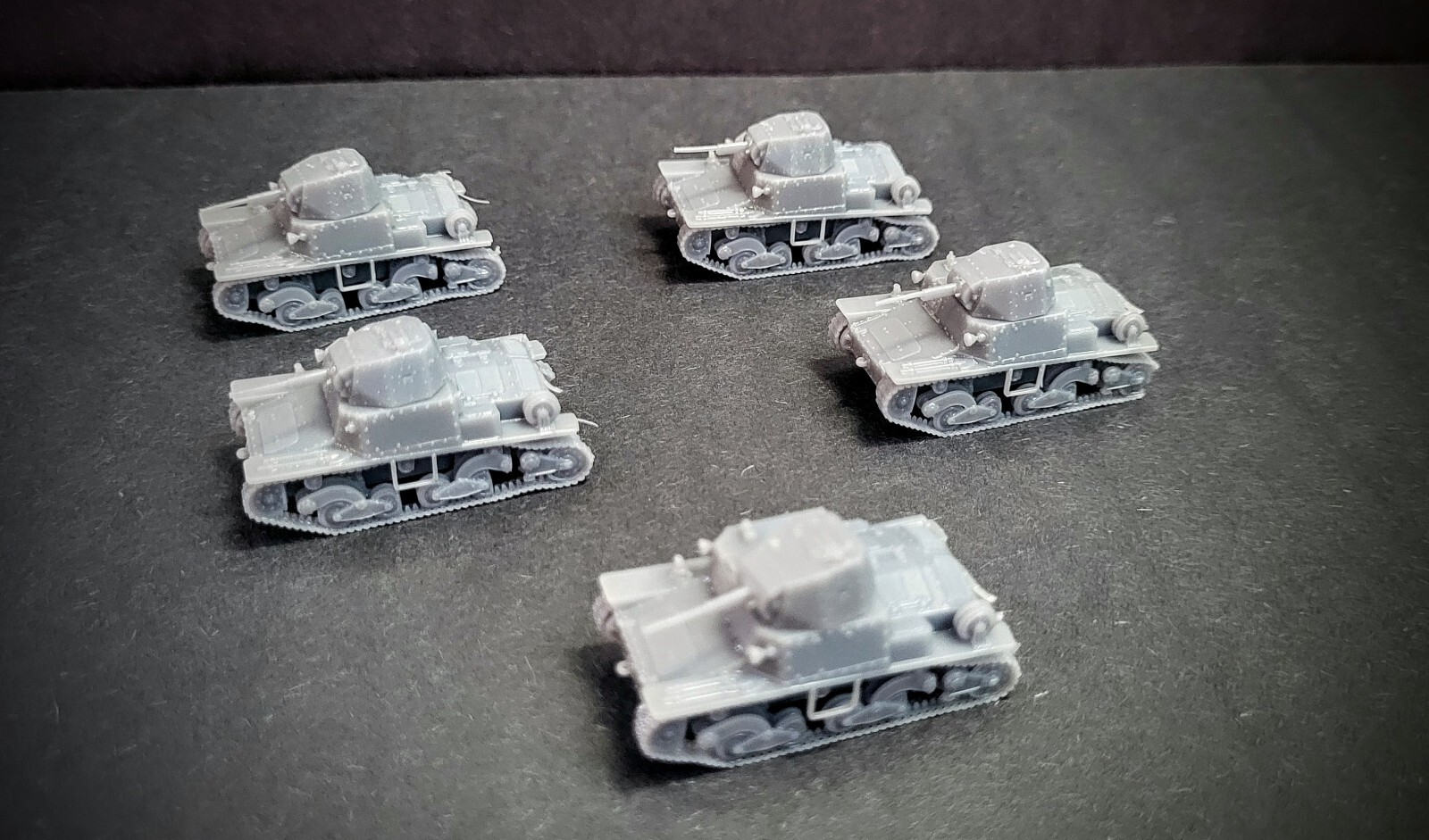 Flames of War Italian L6/40 Tank Platoon Lot Fow X5 15mm | eBay