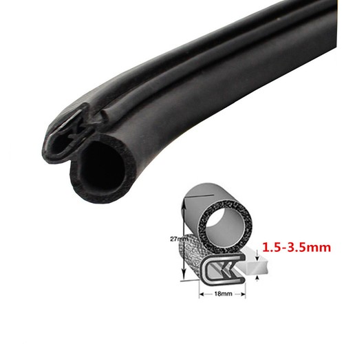 Car Seal Door Bonnet Lip Edge Sealed Trim Moulding Strip Kit Rubber ...