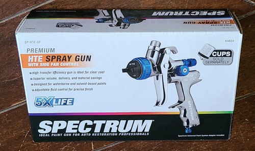 SPECTRUM Premium HTE Spray Gun w/Side Fan Control #64824 for sale ...