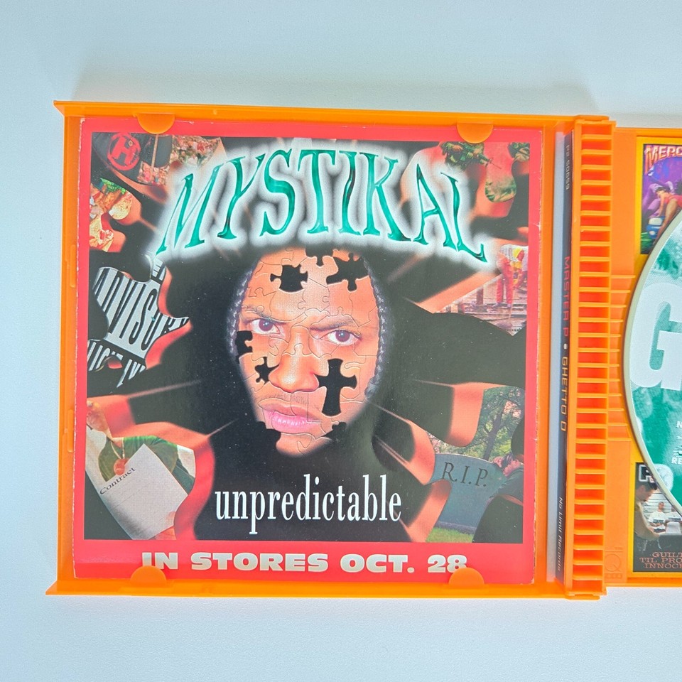 MASTER P - GHETTO D (CD) 1997 RARE MYSTIKAL + SILKK + C-MURDER + MIA X ...