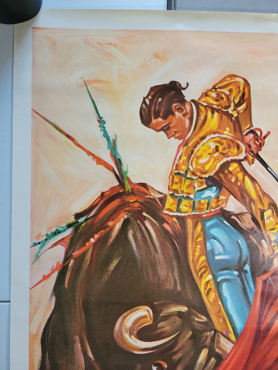 Matador And Bull Drawing