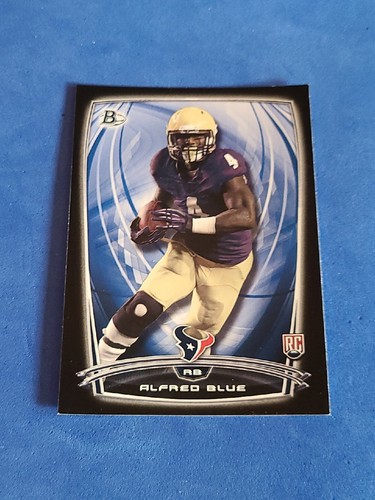 2014 Alfred Blue Bowman Black Parallel #98 Rookie | eBay