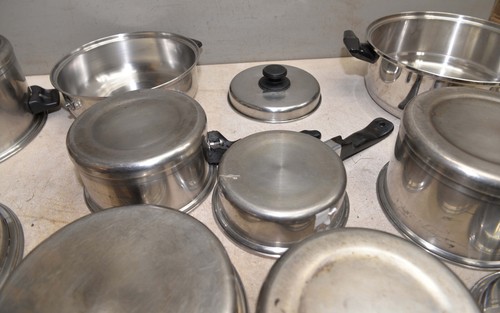 10 pcs Lifetime US made + more stainless steel cookware kitchen tools ...