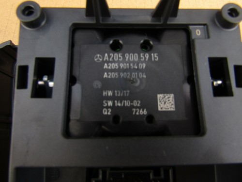 Mercedes Benz C63S AMG W205 2017 SAT NAV Multimedia idrive Controls ...