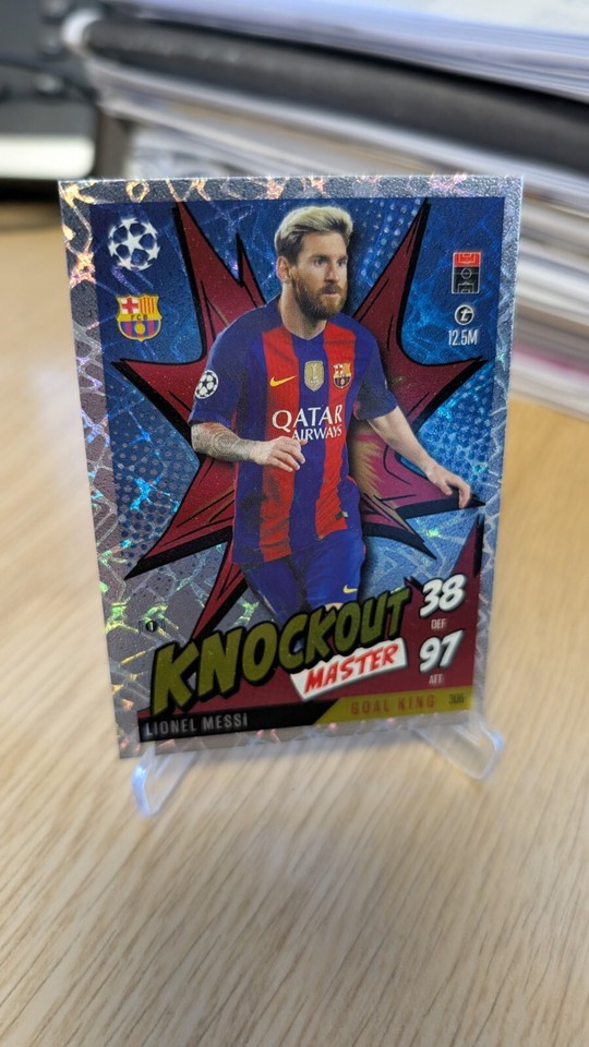Topps Match Attax Extra 24/25 Lionel Messi Knockout Master | eBay UK
