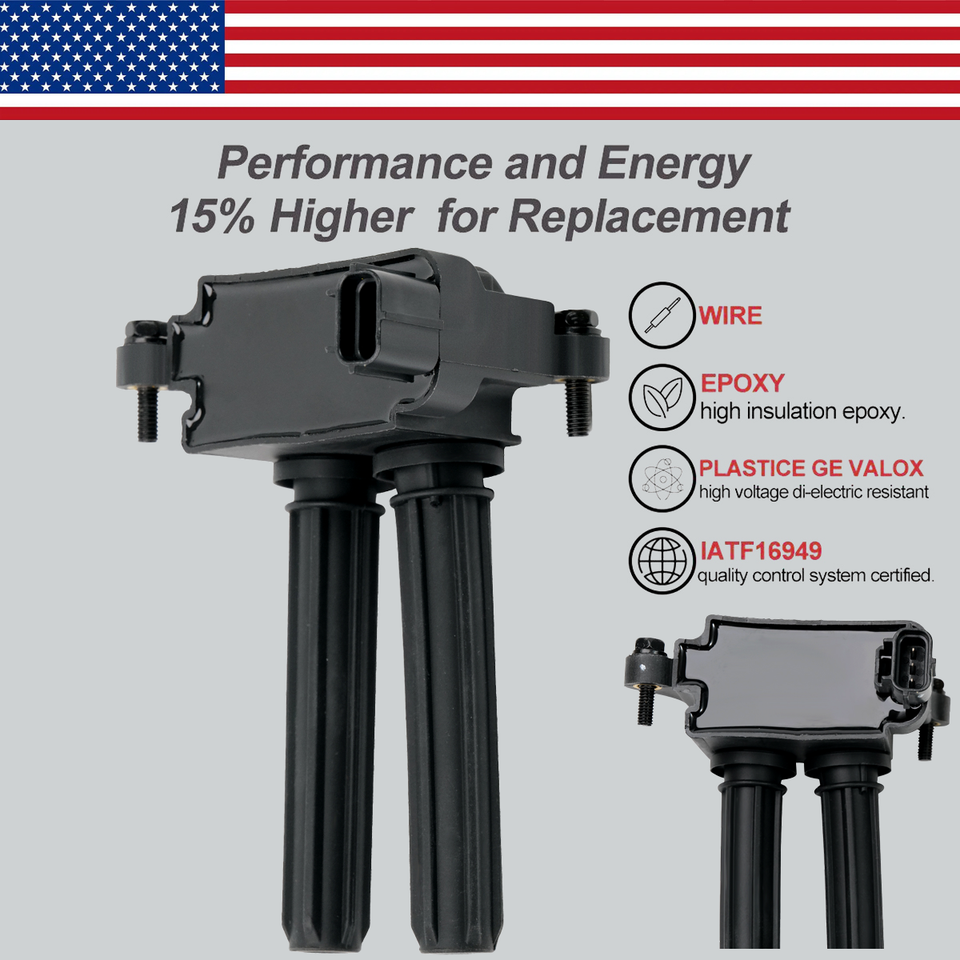 Jeep Dodge Durango RAM 1500 8X Ignition Coil & 16X Iridium Spark Plug ...