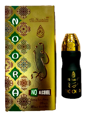 Al Nuaim Noora Attar/ Itr oil, Perfume oil, 20 ml,unisex,non-alcohol ...