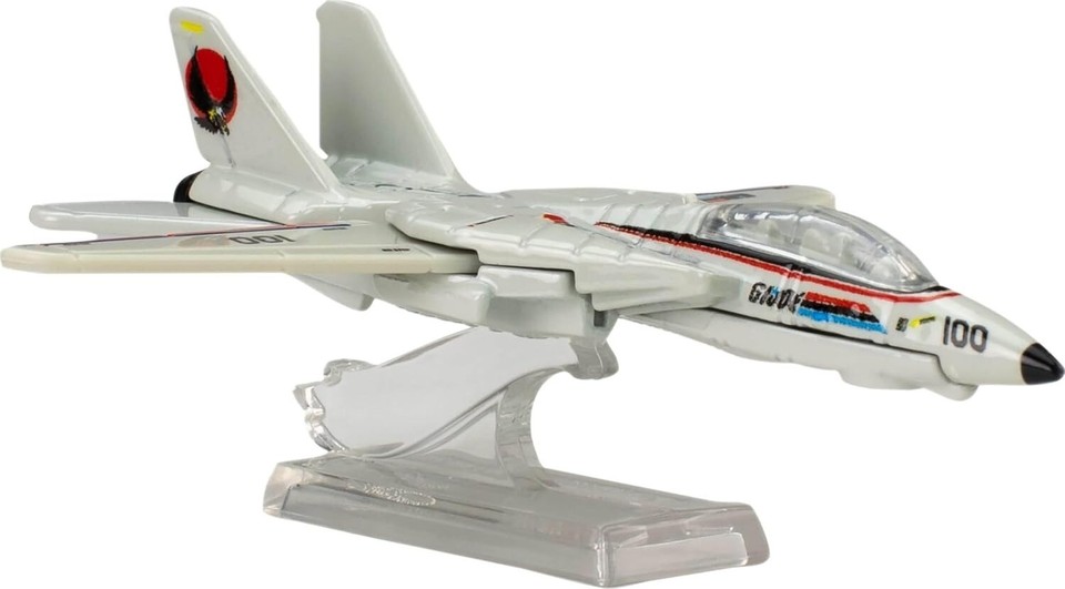 2025 Hot Wheels Pop Culture G.I.JOE Combat Jet Sky Striker (F-14 Tomcat ...