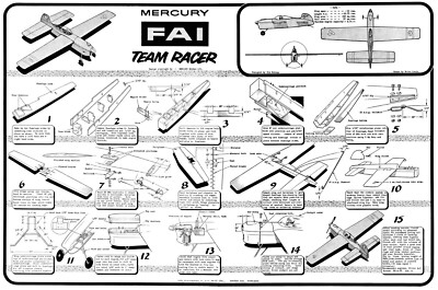 mercury FAI team racer plans | eBay