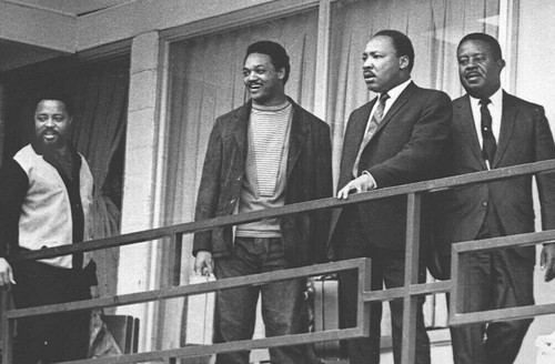 Martin Luther King Jr. Balcony LORRAINE MOTEL Photo Picture 8.5" x 11 ...